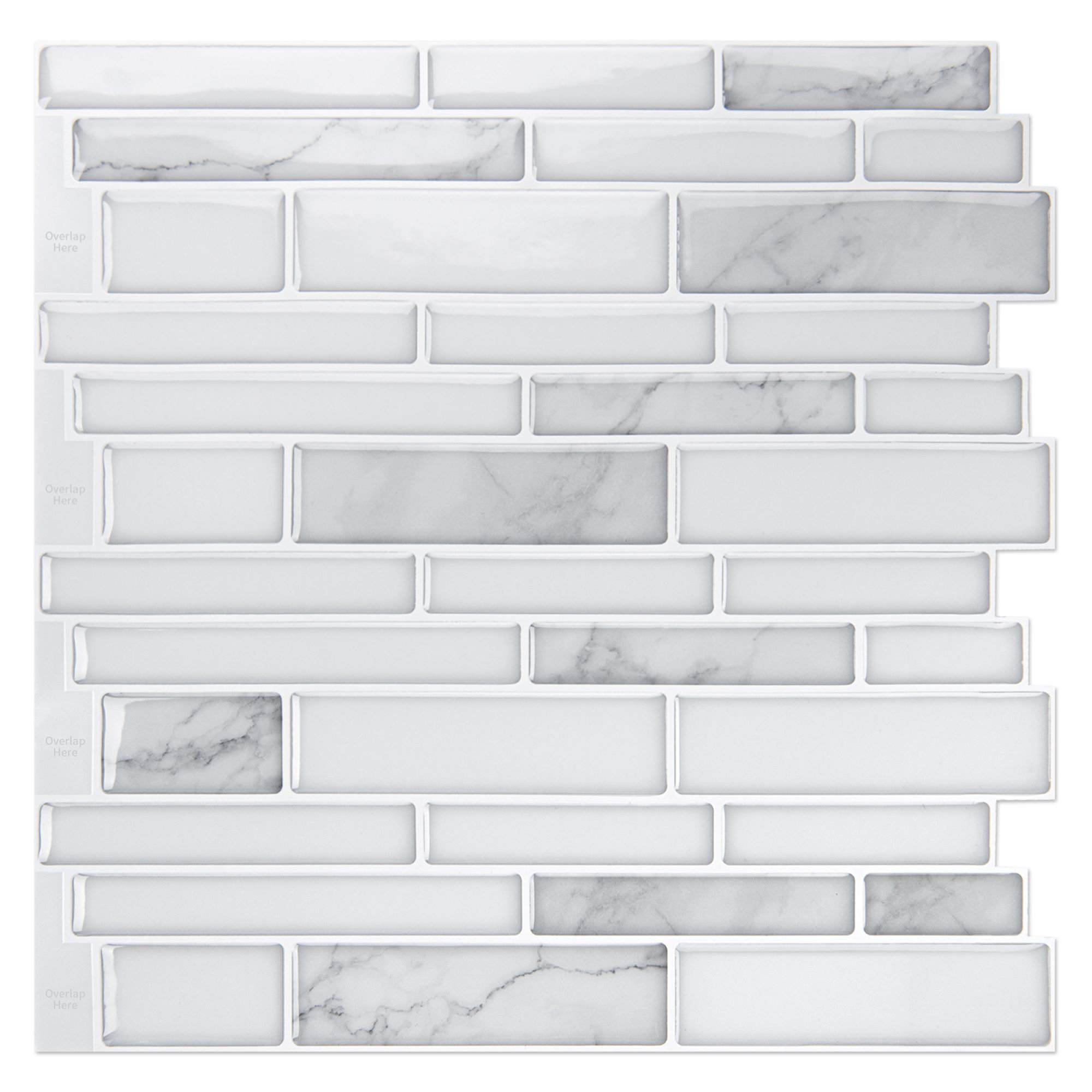 Art3d 12"x12" Peel and Stick Backsplash Tiles,Self Adhesive Kitchen ...