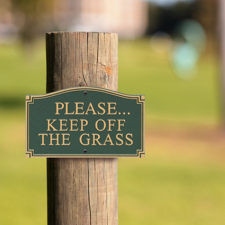 Whitehall Products Metal Garden Sign | Wayfair