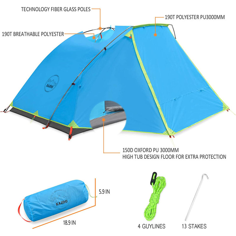 Kazoo 2 Person Tent at Jackson Mcpherson blog