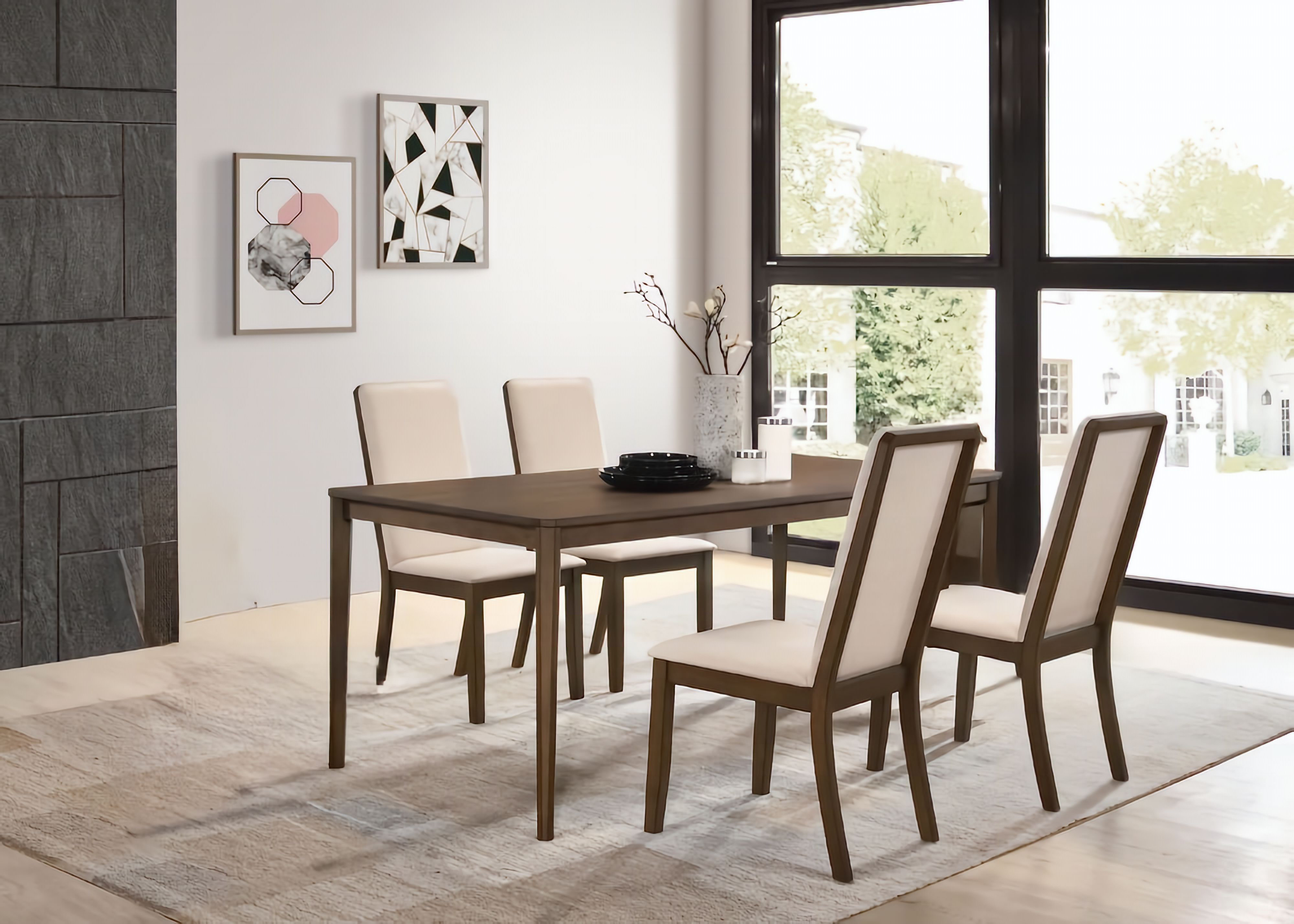 Red Barrel Studio® Jaago Angellynn 4 - Person Dining Set | Wayfair