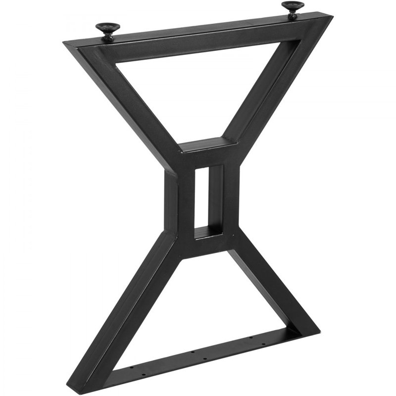 Symple Stuff Dining Table Legs 28 inch, Metal Table Legs 2PCs, Hollow X ...