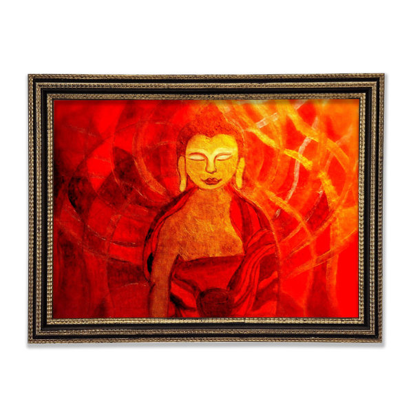 Latitude Vive Buddha Beautiful Buddhism - Single Picture Frame Art ...