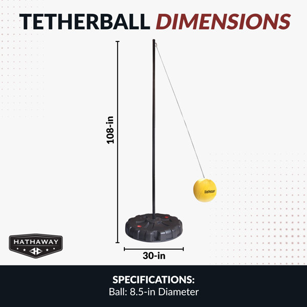 Hathaway Games Weather-Resistant Tetherball Set & Reviews | Wayfair