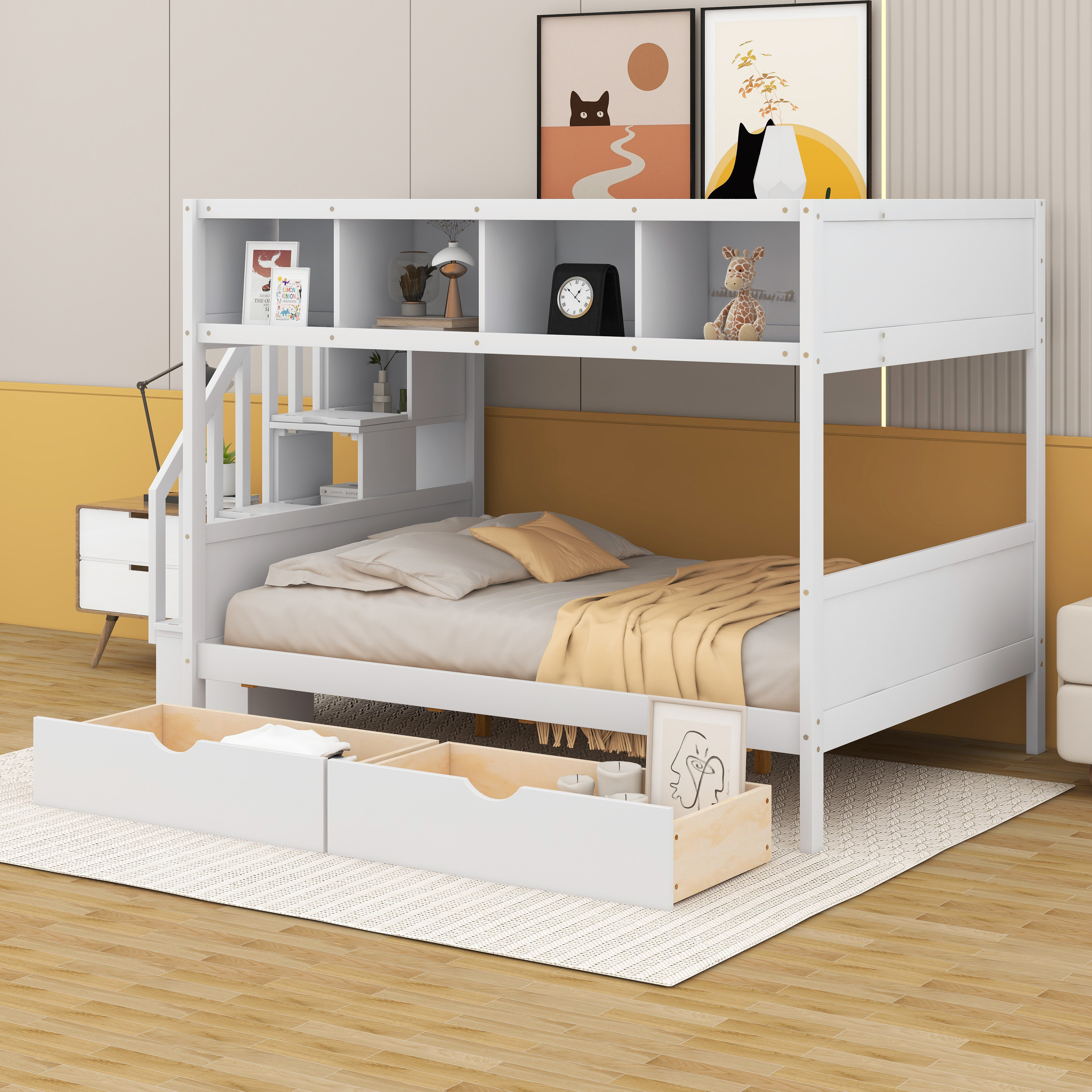 Harriet Bee Geriyah Twin over Twin Standard Bunk Bed by Harriet Bee ...