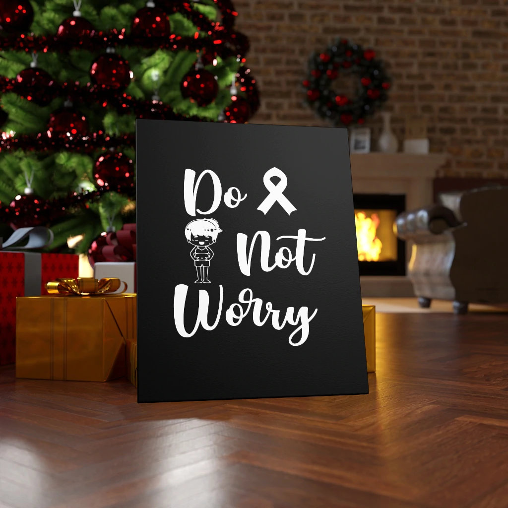 Trinx Scripture Canvas Do Not Worry Christian Wall Art Bible Verse ...