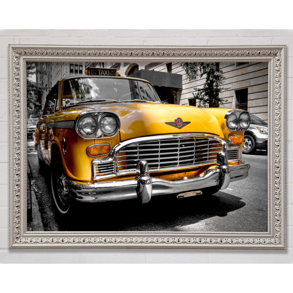 Bright Star New York Yellow Cab - Single Picture Frame Print | Wayfair ...