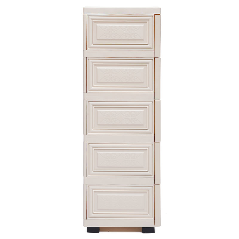 Rebrilliant Julane 6 Drawer Plastic Storage Cabinet W/ Lock & Reviews ...