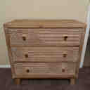 Loon Peak Fayola Rustic Farmhouse Three Drawer Dresser, Mid Century 3 ...