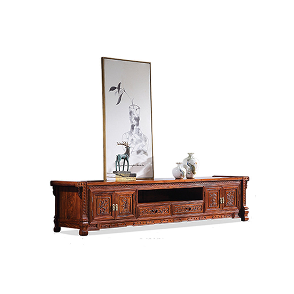 moonlight design Chinese solid wood TV cabinet - Wayfair Canada