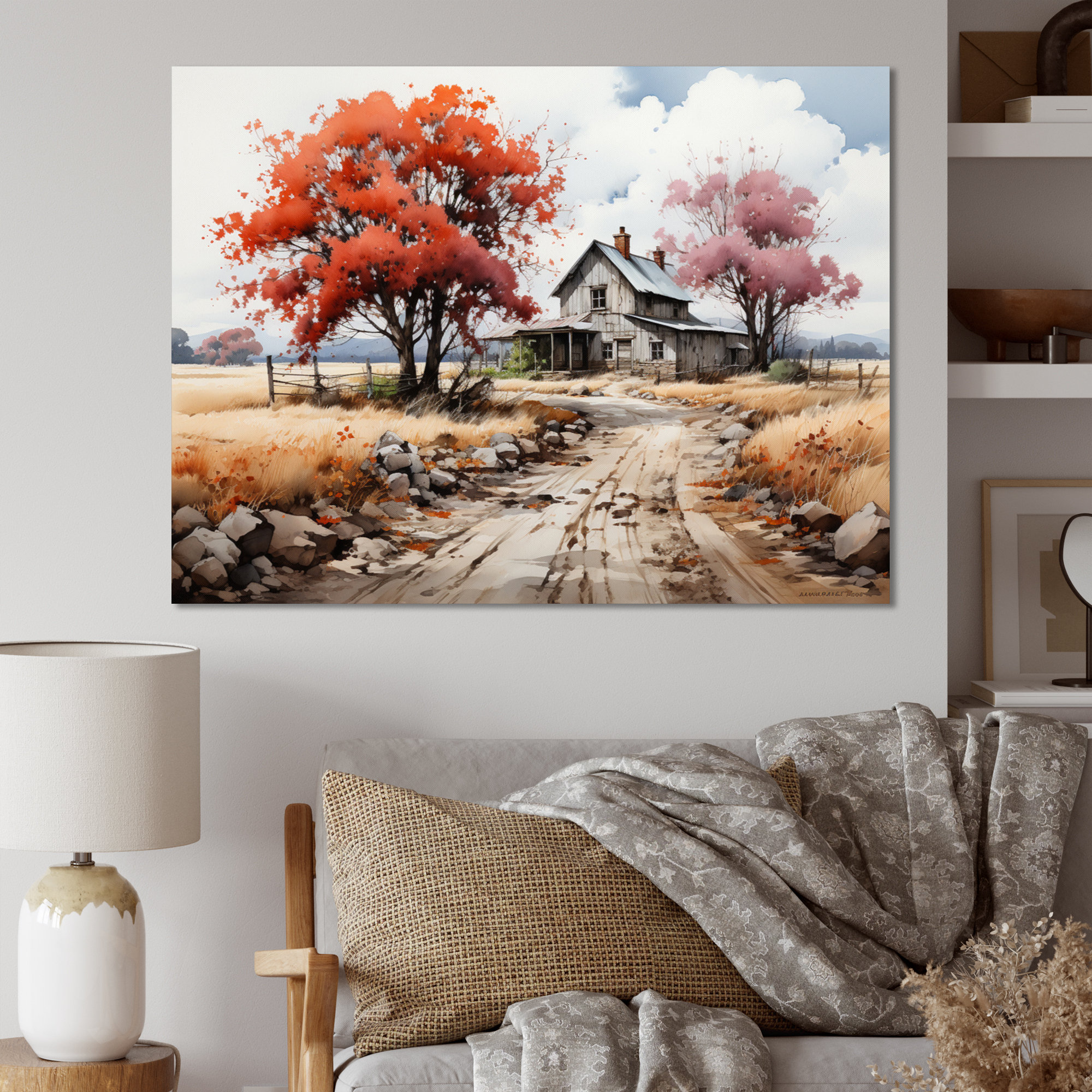 Winston Porter Farmhouse Harmony - Farm Canvas Prints - Wayfair Canada