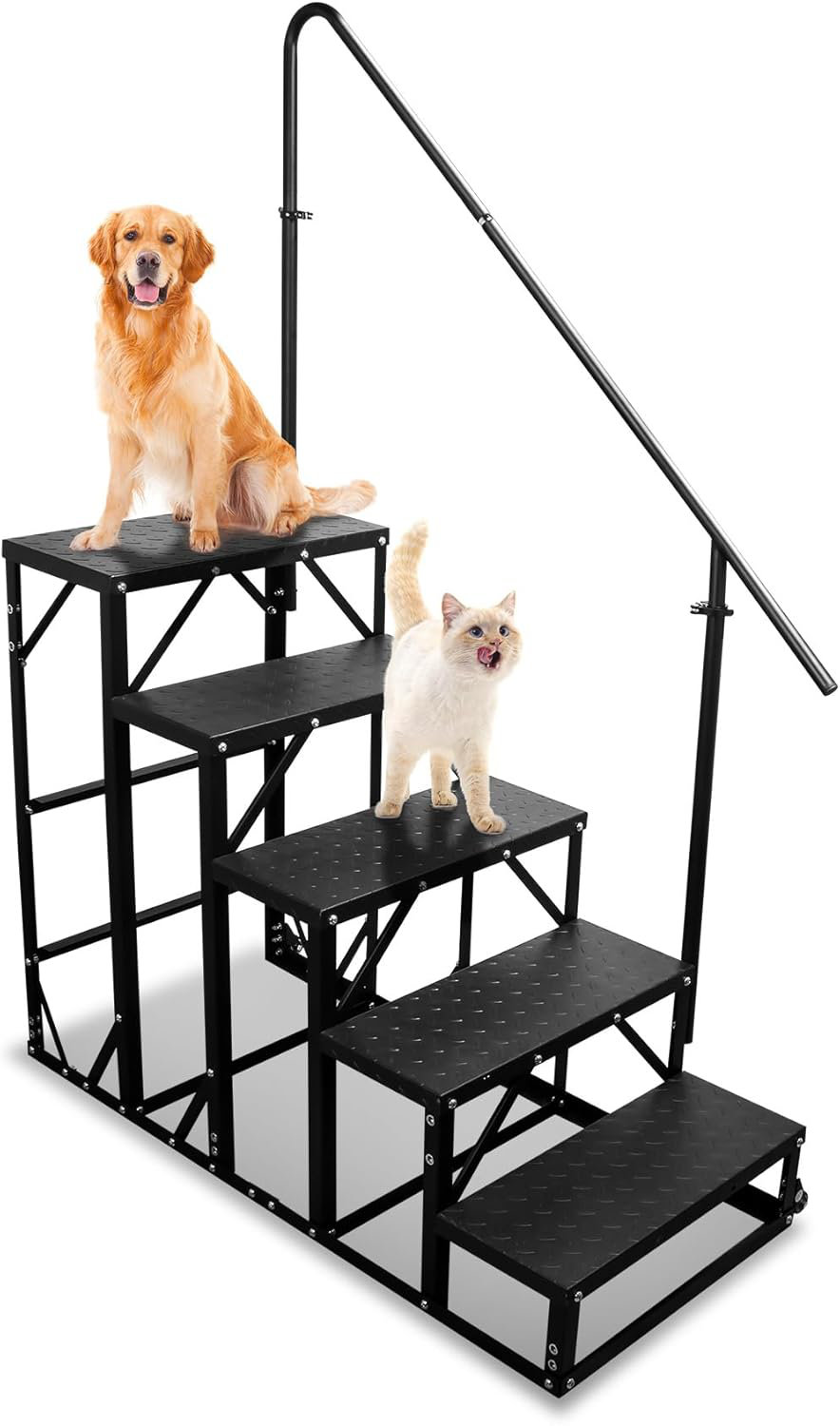 17 Stories Rv Rtairs 5 Step With Moveable Wheels, Rv Steps With ...