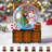 Bloomsbury Market Snowman Treasure Chest Christmas Snow Globe Lantern ...