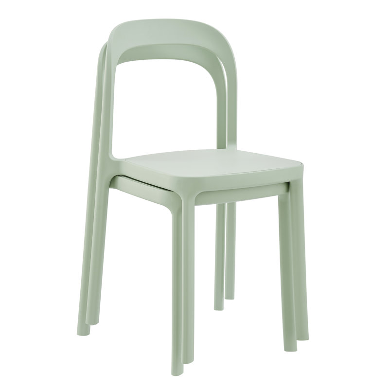 AllModern Daza Outdoor Stackable Dining Side Chair | Wayfair