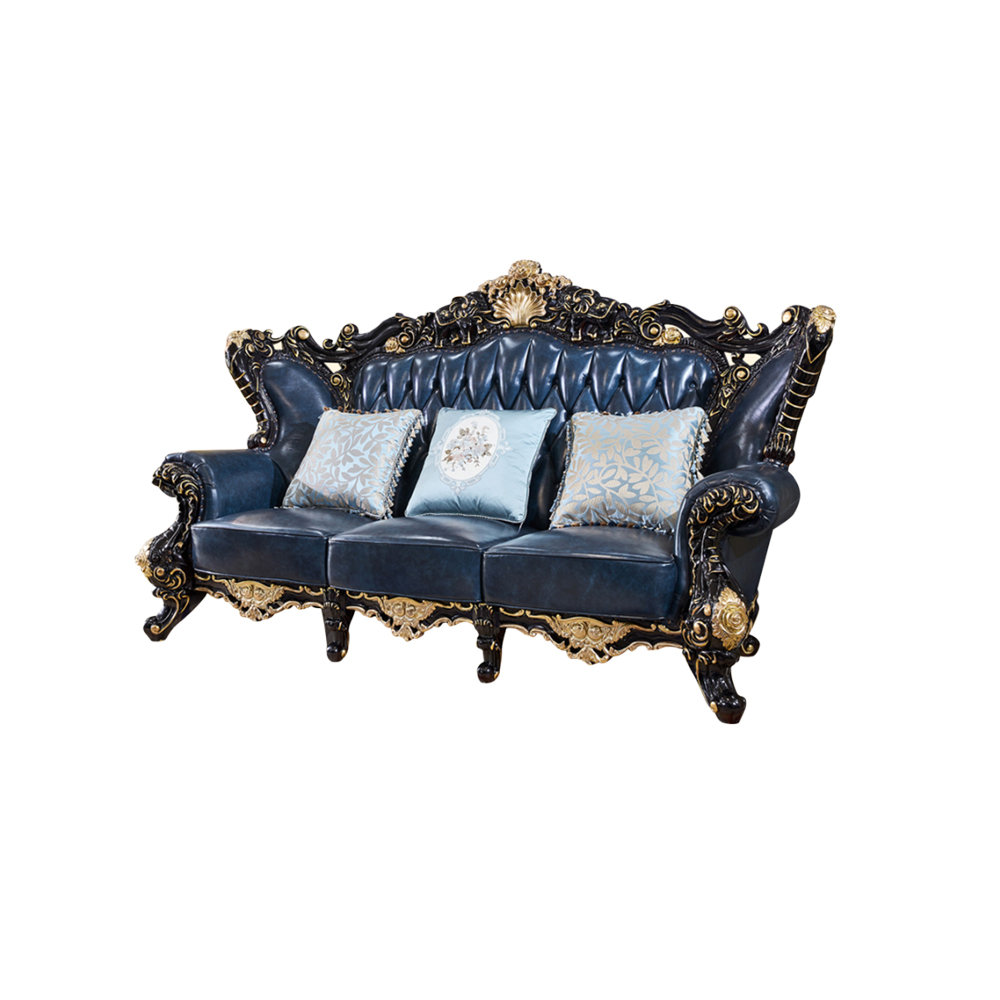 Romero European Light Luxury Sofa 96.4'' Rolled Arm Sofa | Wayfair