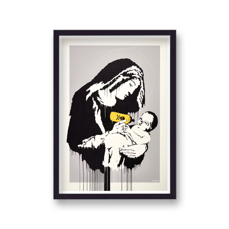 Marlow Home Co. Banksy Editions Toxic Mary - Single Picture Frame Print ...