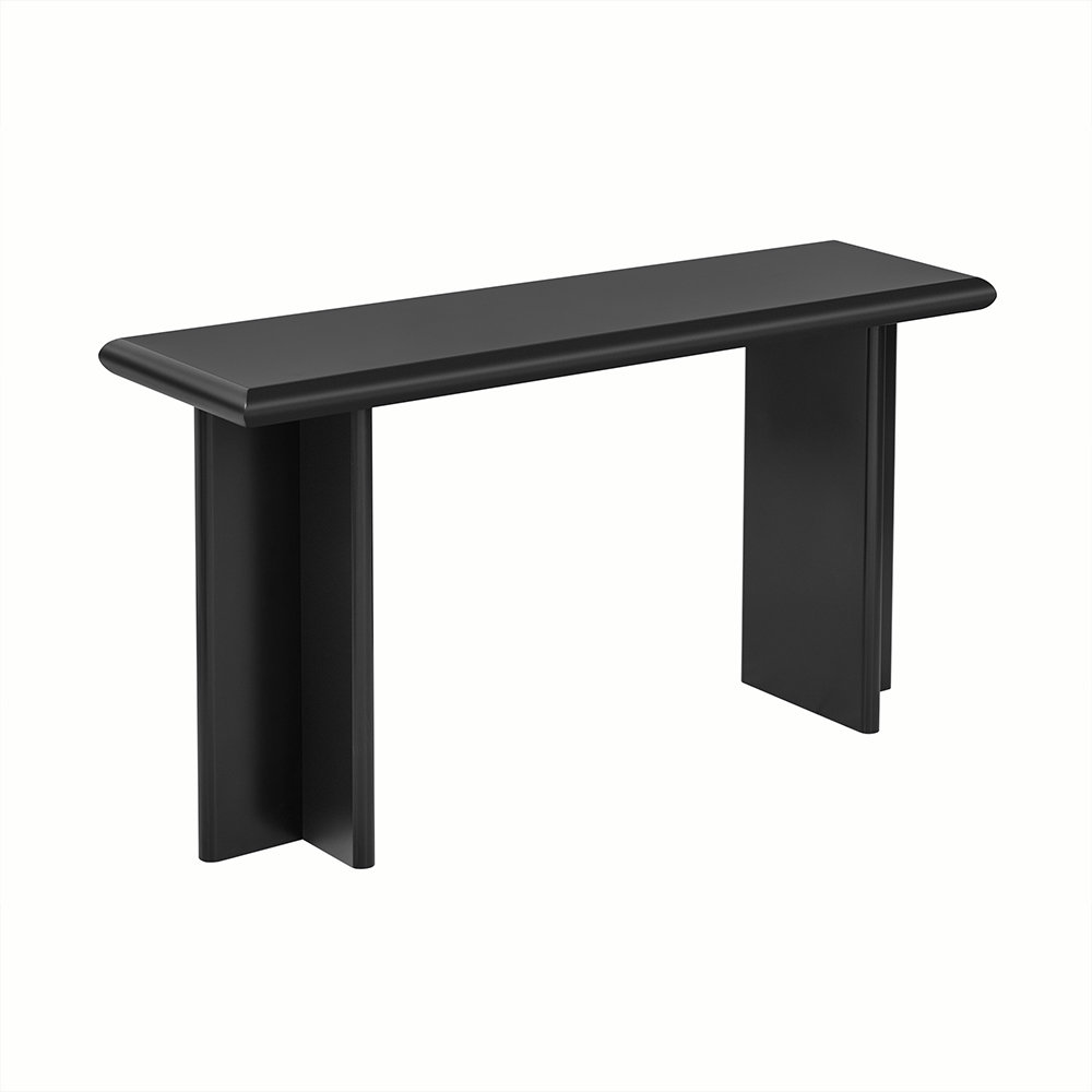 Latitude Run® Entryway Table with L-Shaped Leg | Wayfair