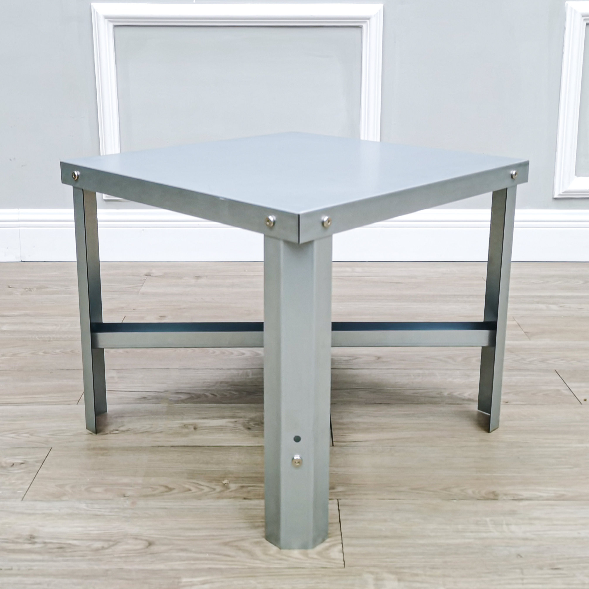 FixtureDisplays 21" x 21" x 18" Metal Riser Stand for Gas Water Heater ...