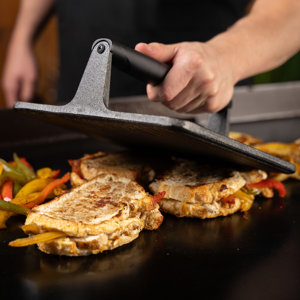 Blackstone Large Cast Iron Griddle Press & Reviews | Wayfair
