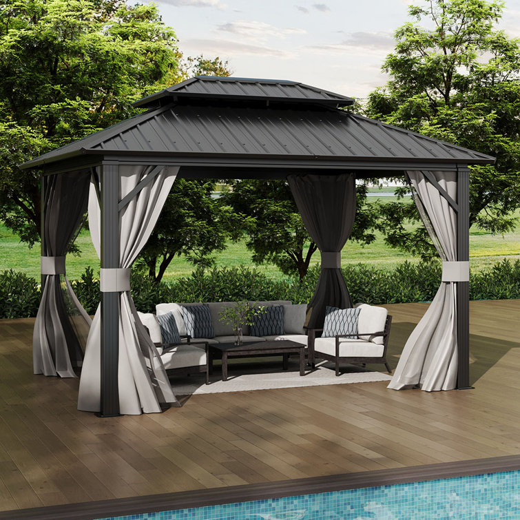 Breeins All-Weather Hardtop Gazebo: Durable, Versatile, and Easy to ...