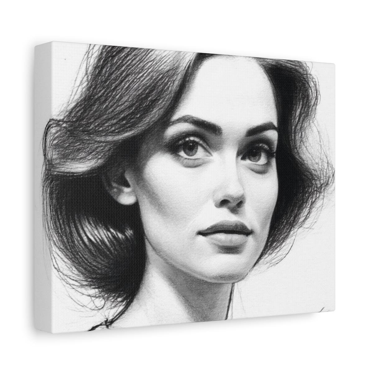 Lark Manor™ Daphne, Charcoal, Canvas Art Print | Wayfair