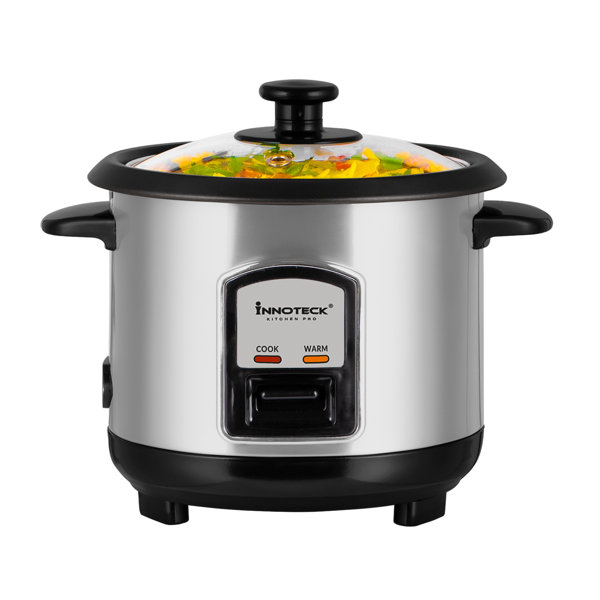 Innoteck Kitchen Pro Stainless Steel Automatic Cooking, Keep Warm, With ...