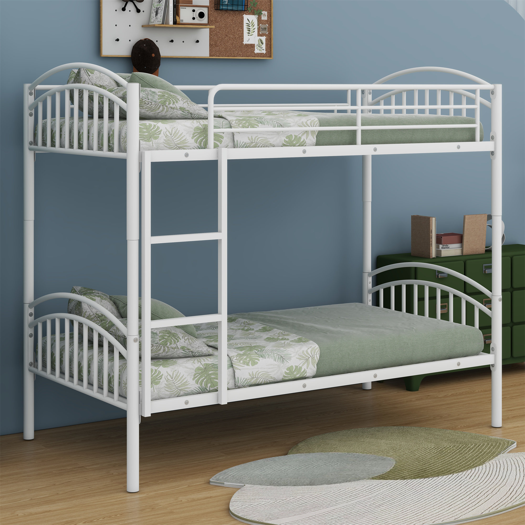 Isabelle & Max™ Aliani Kids Twin Over Twin Bunk Bed | Wayfair