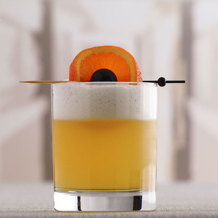 LAV Ada 6 - Piece 10.75oz. Glass Whiskey Glass Glassware Set | Wayfair