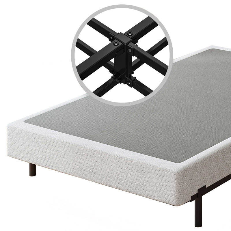 Alwyn Home Nazarene 9 Inch Metal Box Spring, Easy Assembly & Reviews ...
