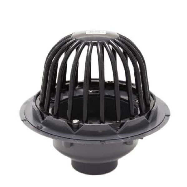 Proflo Drain de toit en PVC 4 po avec dôme en plastique - Wayfair Canada
