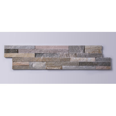 SAMPLE - Natural Stone Splitface Tile in Rustic | AllModern