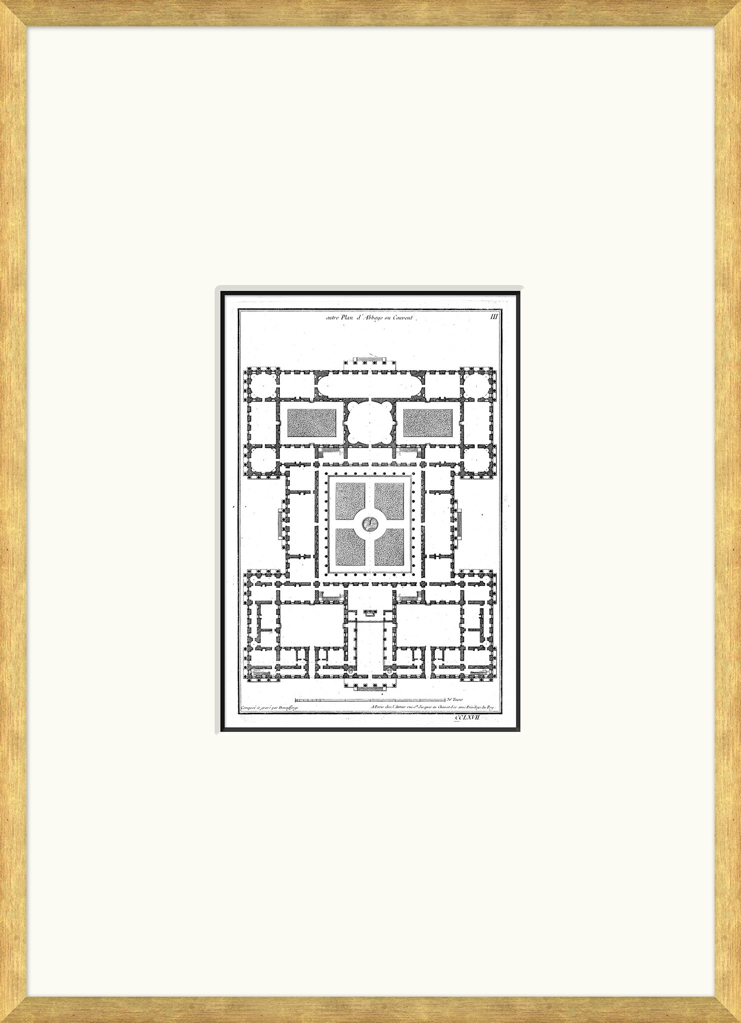 Soicher Marin Royal Floor Plans - Framed on Paper Print (E) | Wayfair