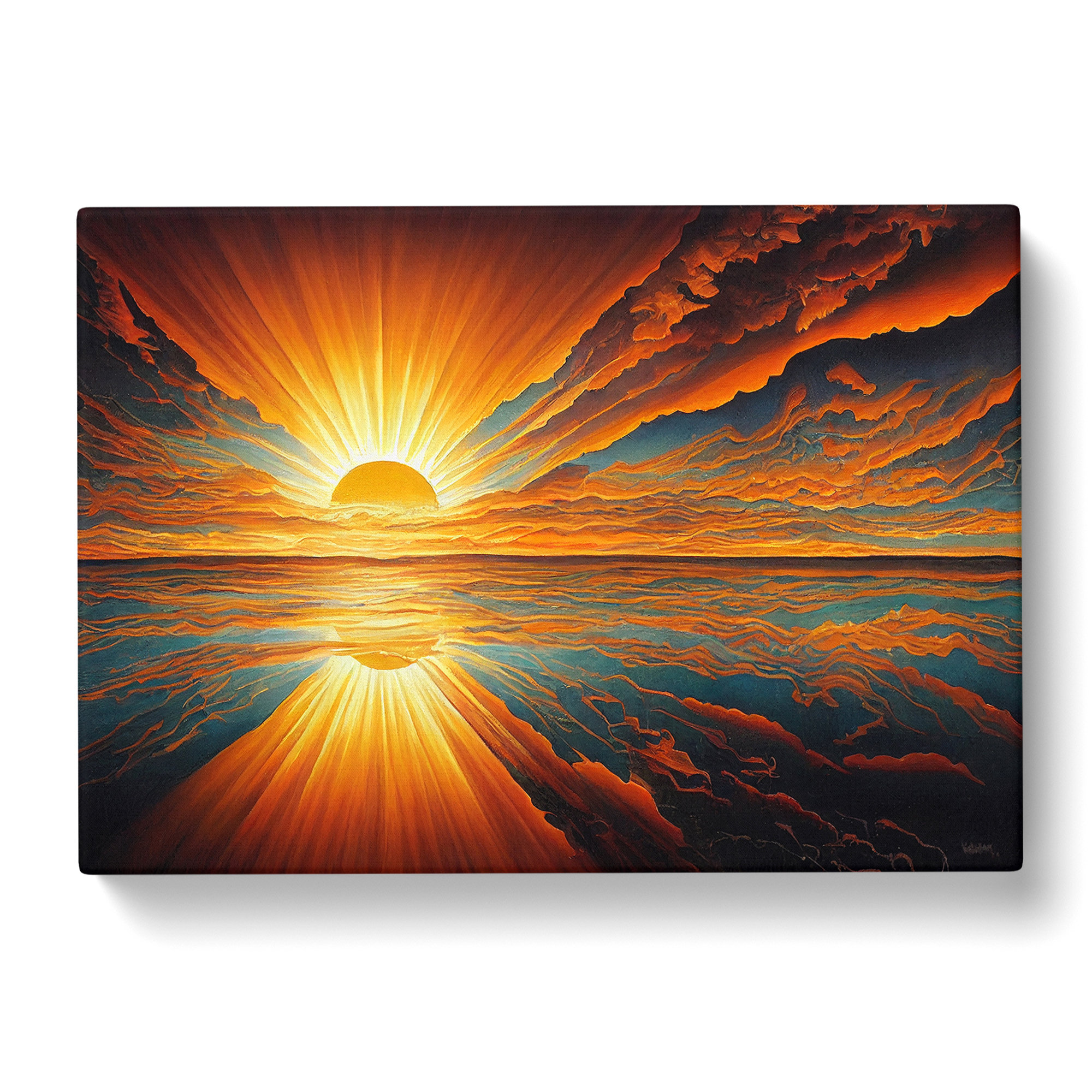 House of Hampton The Rising Sunset Vol.6 Abstract | Wayfair.co.uk