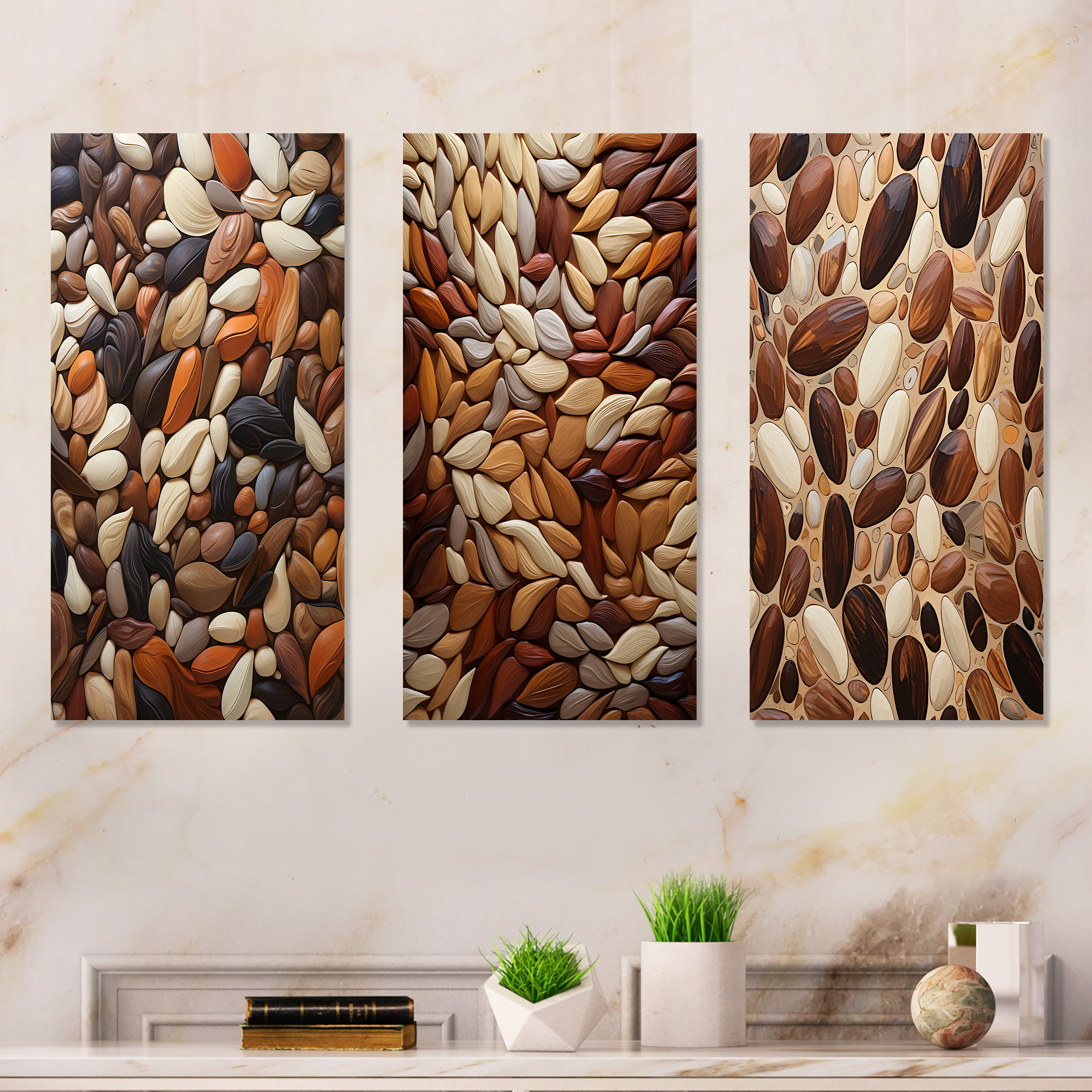 Ebern Designs Beans Ballet Stone Collage | Wayfair