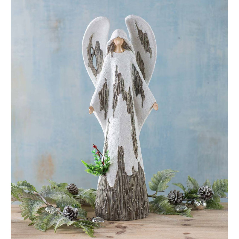 Wind & Weather Winterfrost Angel Figurine & Reviews | Wayfair