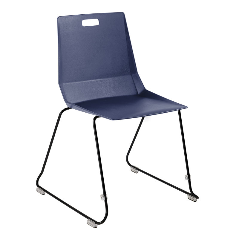 National Public Seating Luvraflex 19.25" W Stackable Plastic Seat ...