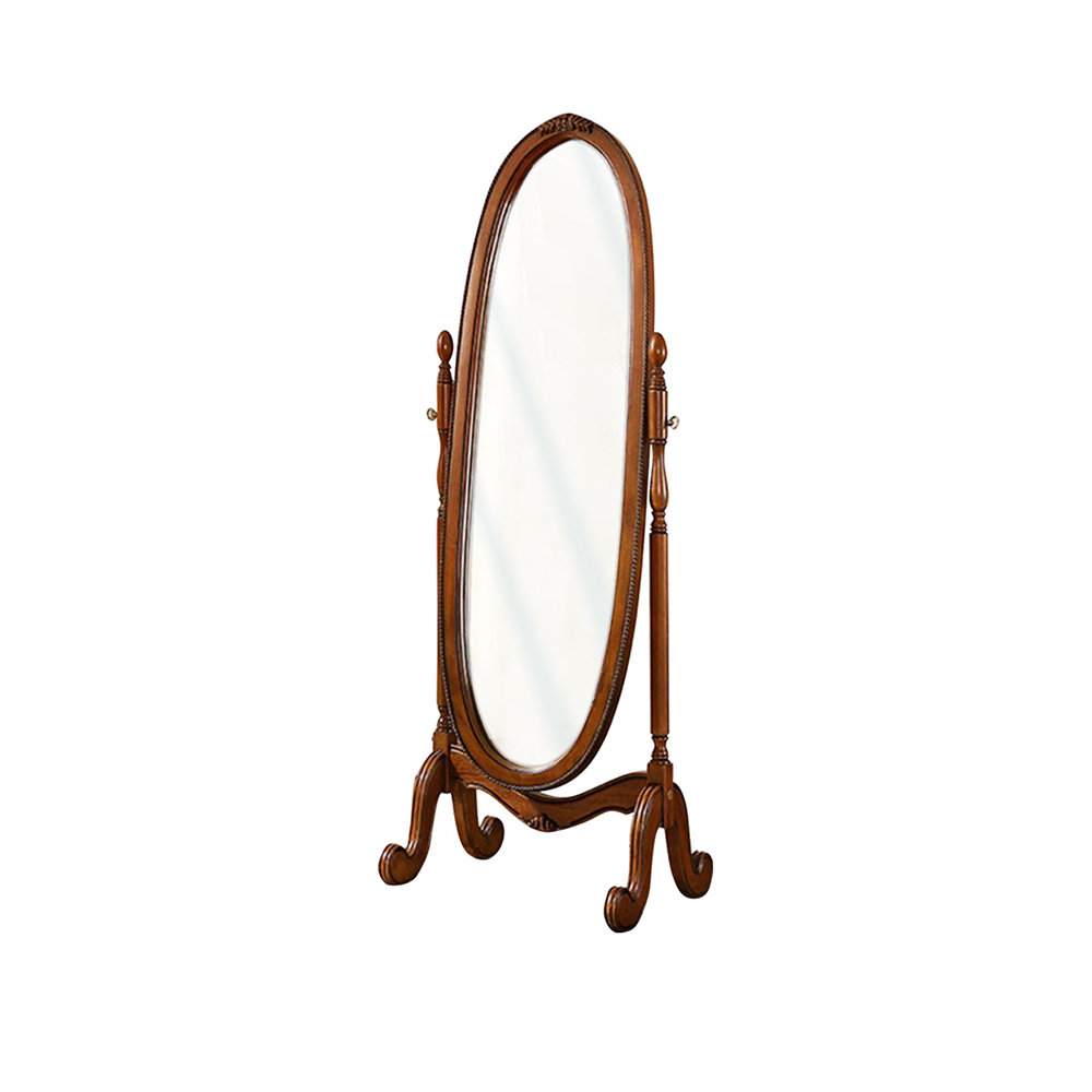 FOLVOJ Solid wood dressing mirror Fitting mirror Floor mirror Upright ...