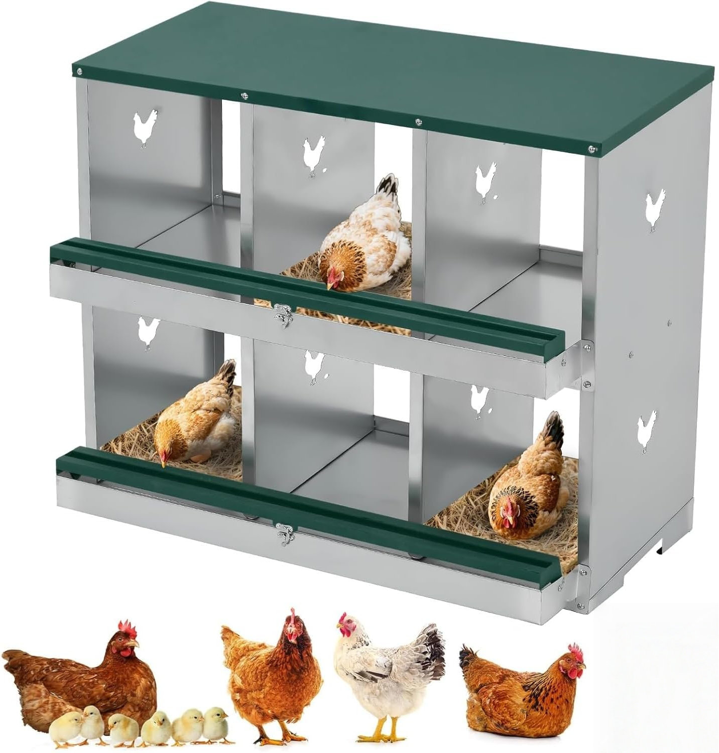 Tucker Murphy Pet™ Metal Chicken Nesting Boxes - Wayfair Canada