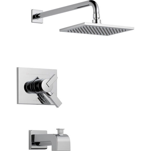 Vero Pressure-Balanced Tub and Shower Faucet with H2Okinetic Technology ...