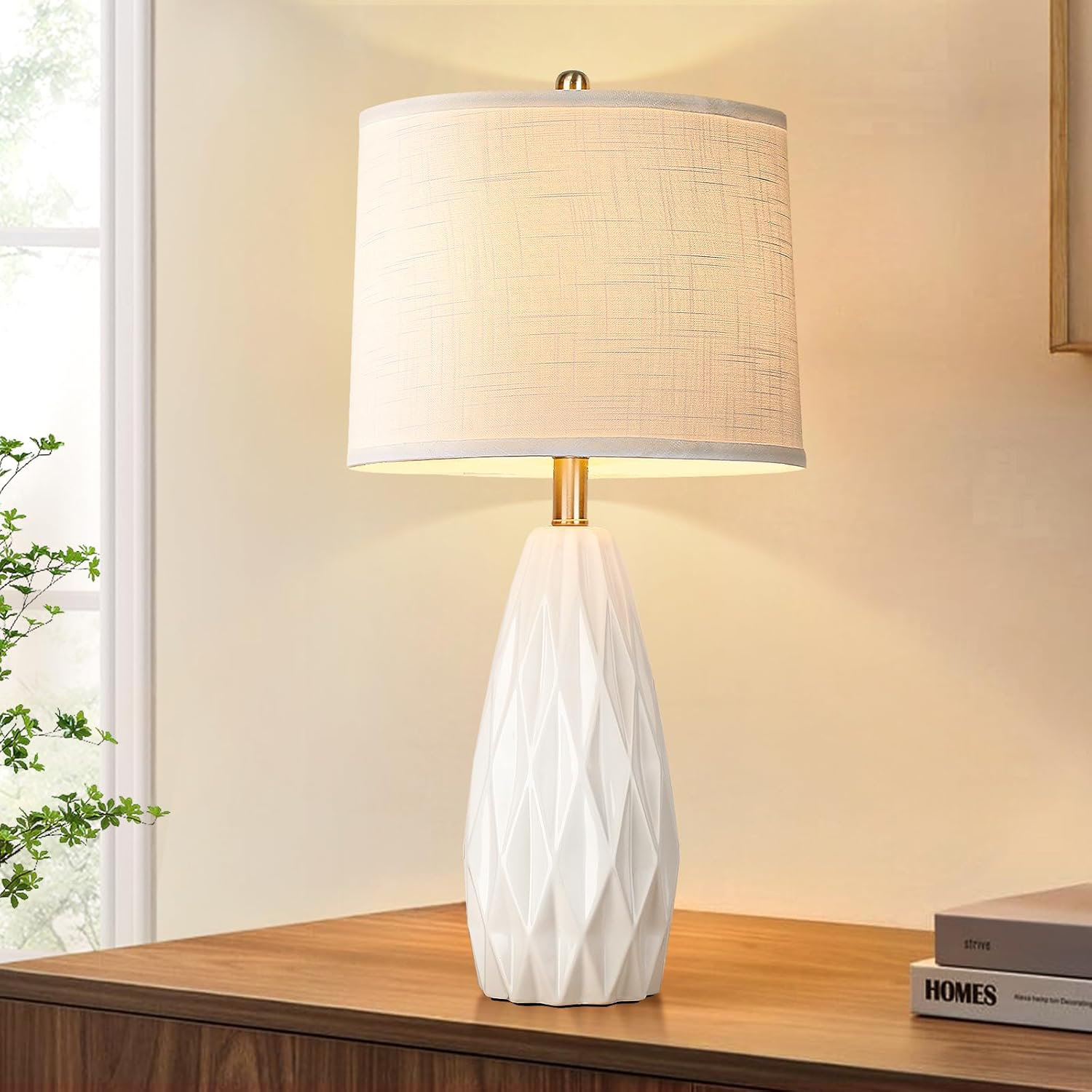 Mercer41 Geometric Lamp Table Lamps | Wayfair