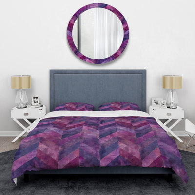 chevron single bedding