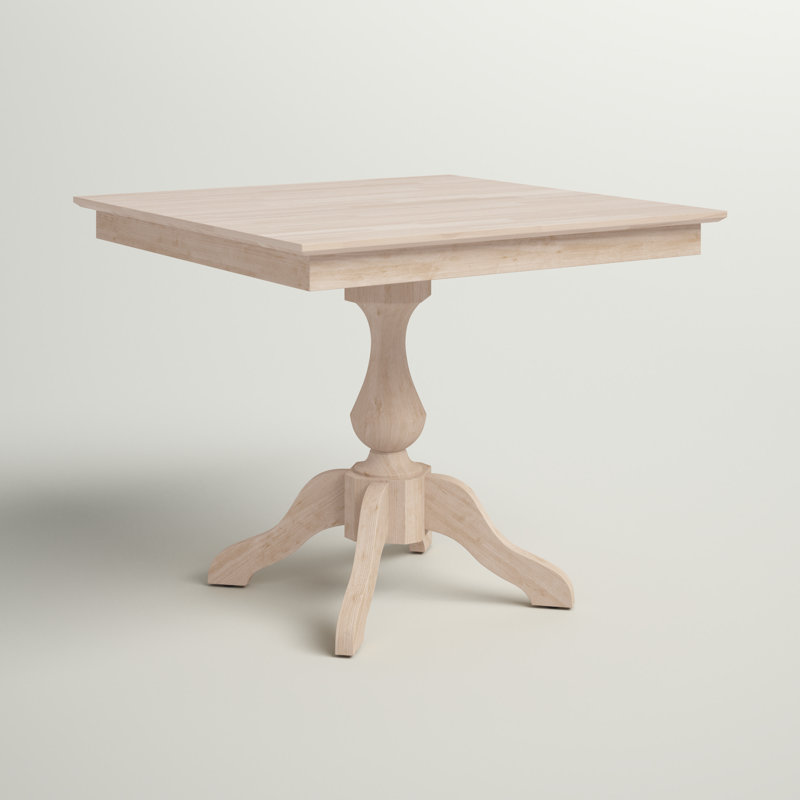 Sand & Stable™ Juliette Solid Wood Pedestal Dining Table & Reviews ...