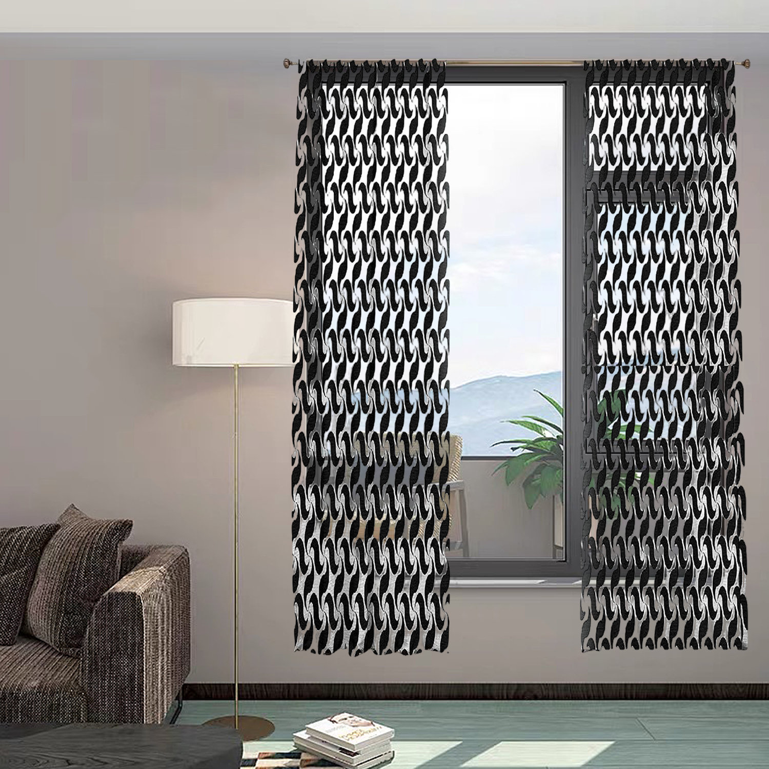 Frifoho Microfiber Curtain - Wayfair Canada