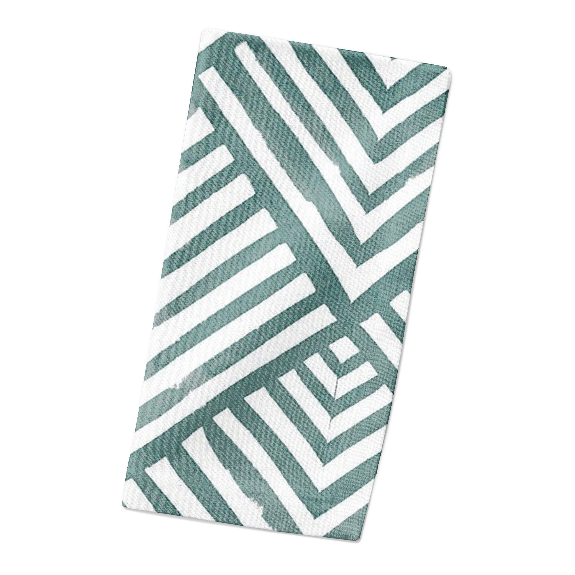 Mercer41 Cotton Twill Geometric Rectangular Napkin | Wayfair