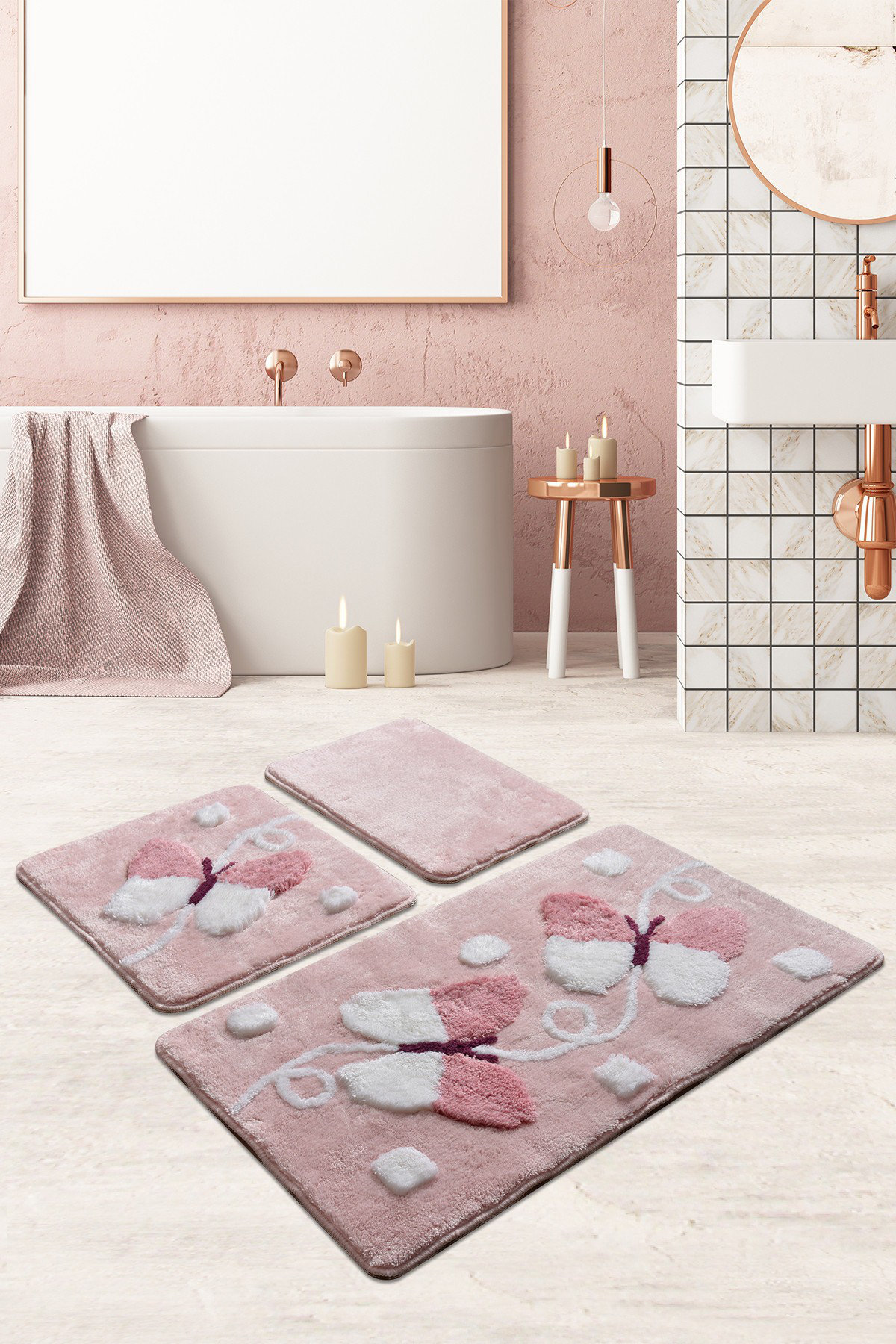 East Urban Home Genrich Bath Rug | Wayfair