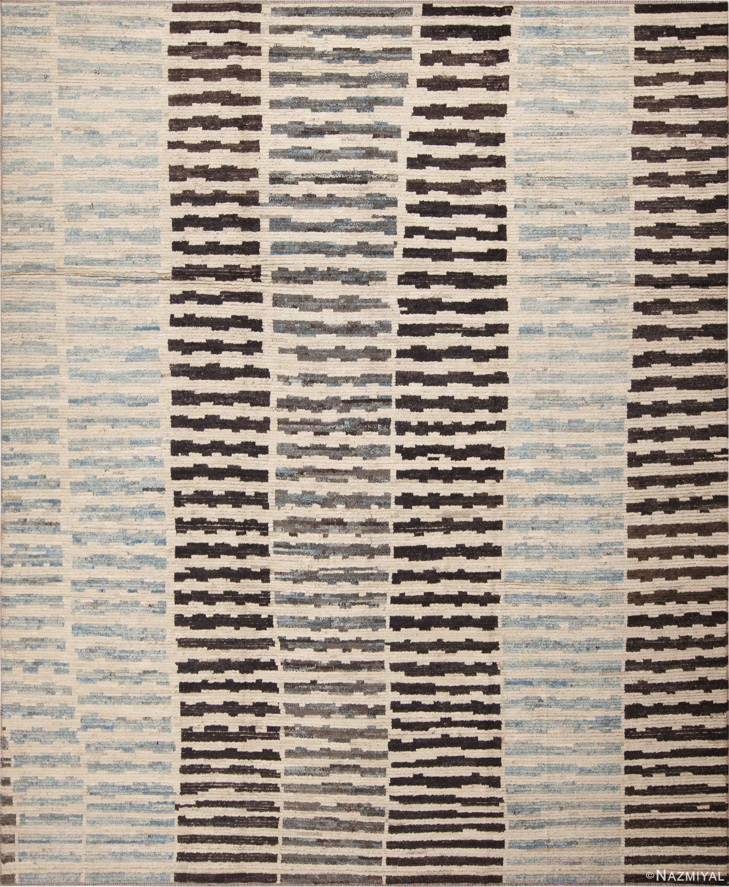 Nazmiyal Collection One-of-a-Kind Contemporary Geometric Modern Room ...