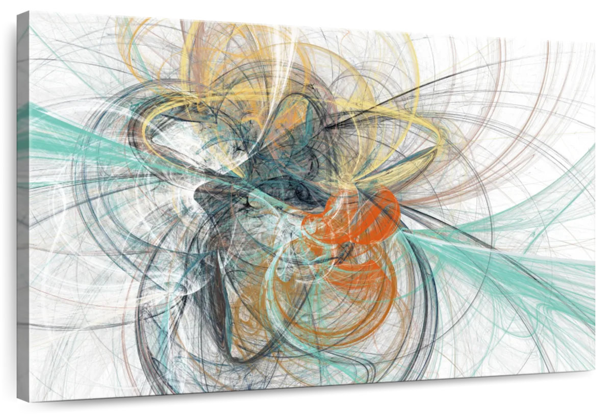 Wade Logan® Avery Abstract String | Wayfair