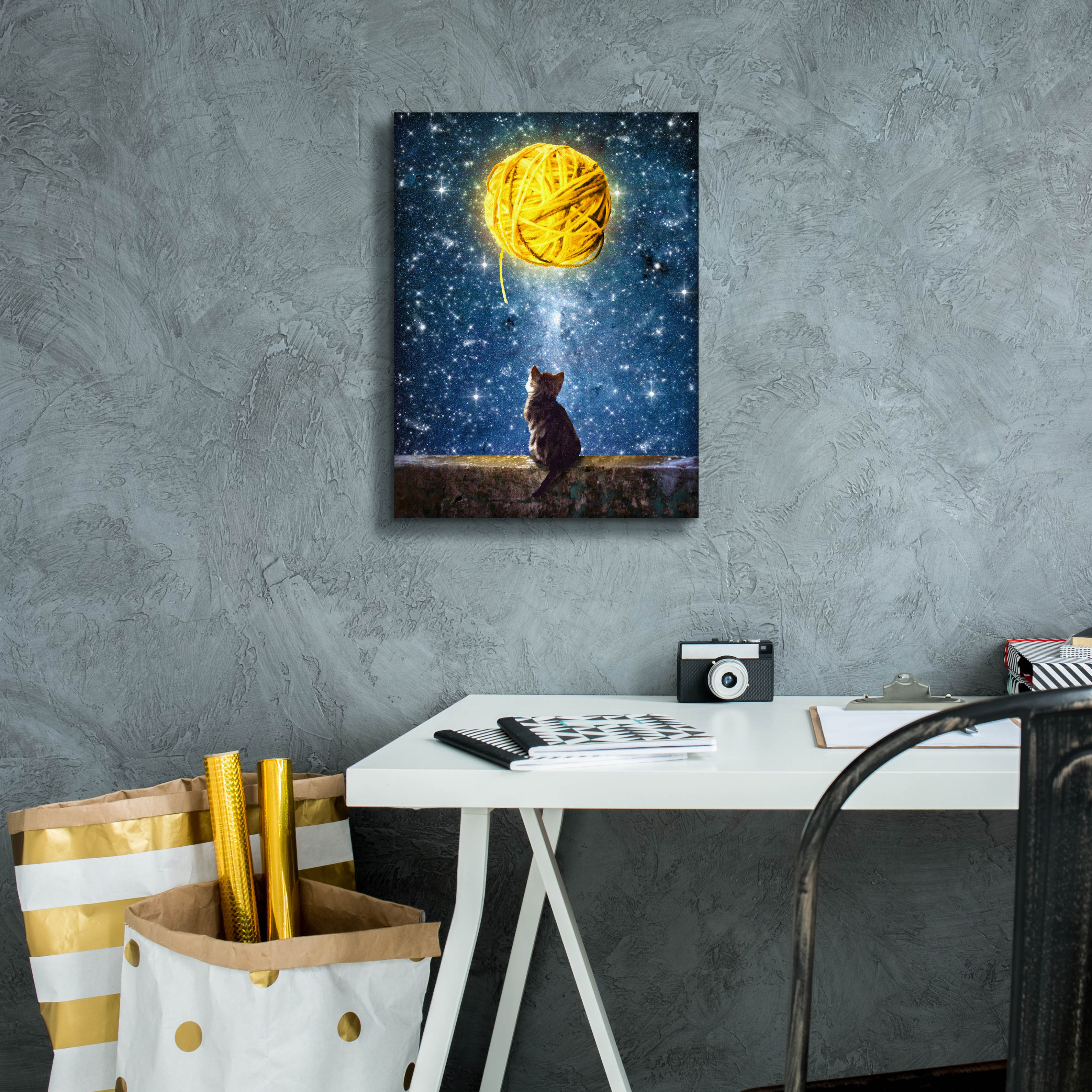 Winston Porter " A Yarn Of Moon " by Diogo Verissimo | Wayfair