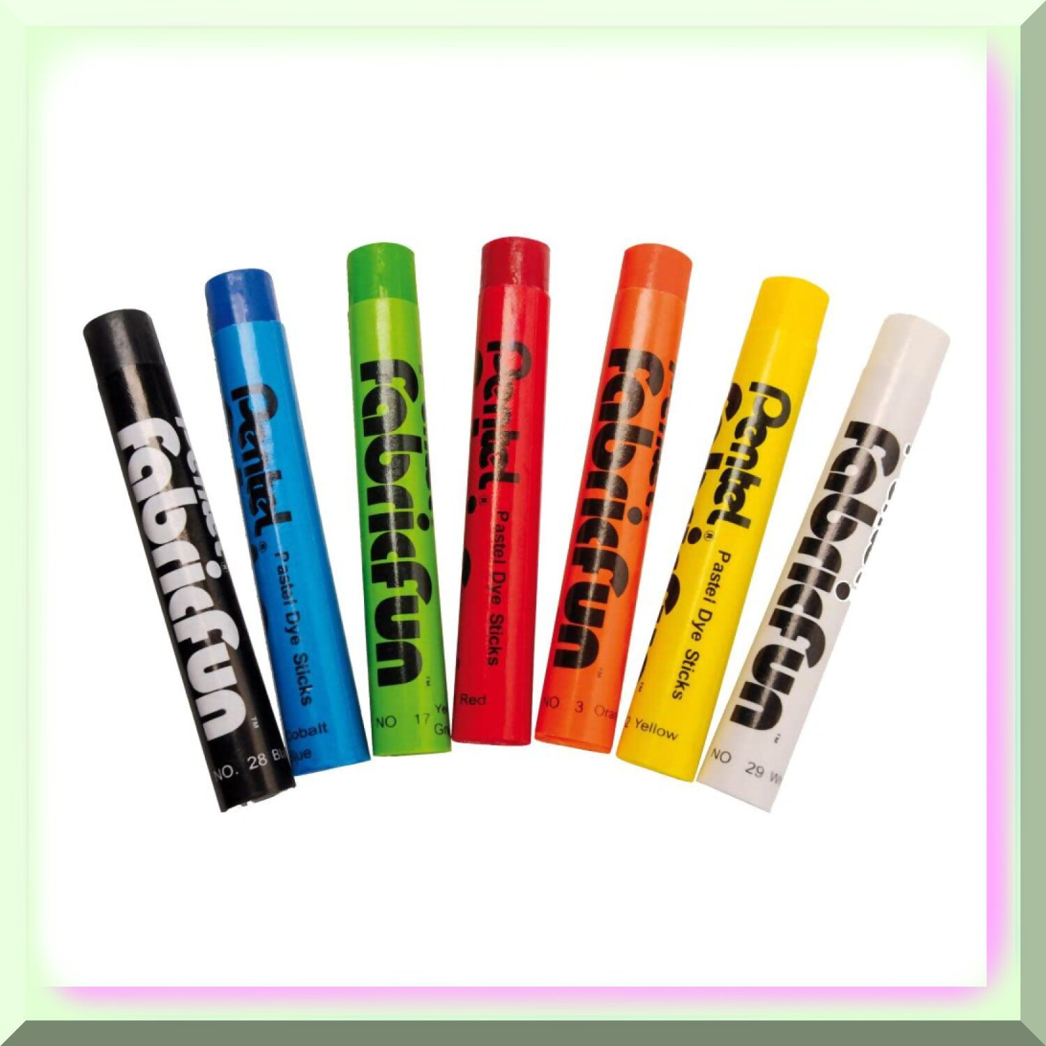BRBCA Pastel Palette Fabric Dye Sticks - 15 Colour Set - Wayfair Canada