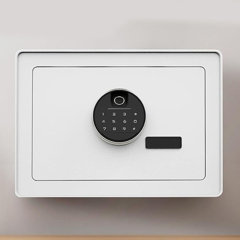 DEBLIT Digital Security Safe and Lock Box,Small Safe box for Money, Fingerprint Lock, Home ...