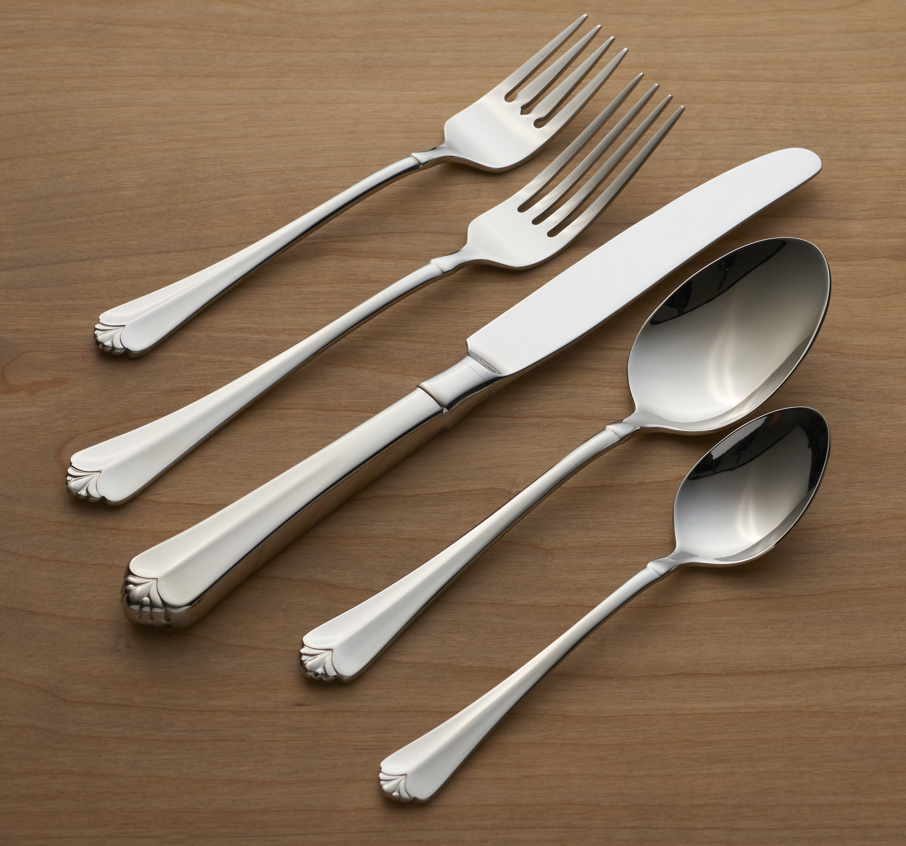 Oneida Goden Juilliard 5 Piece Stainless Steel Set, Service for 1 | Wayfair